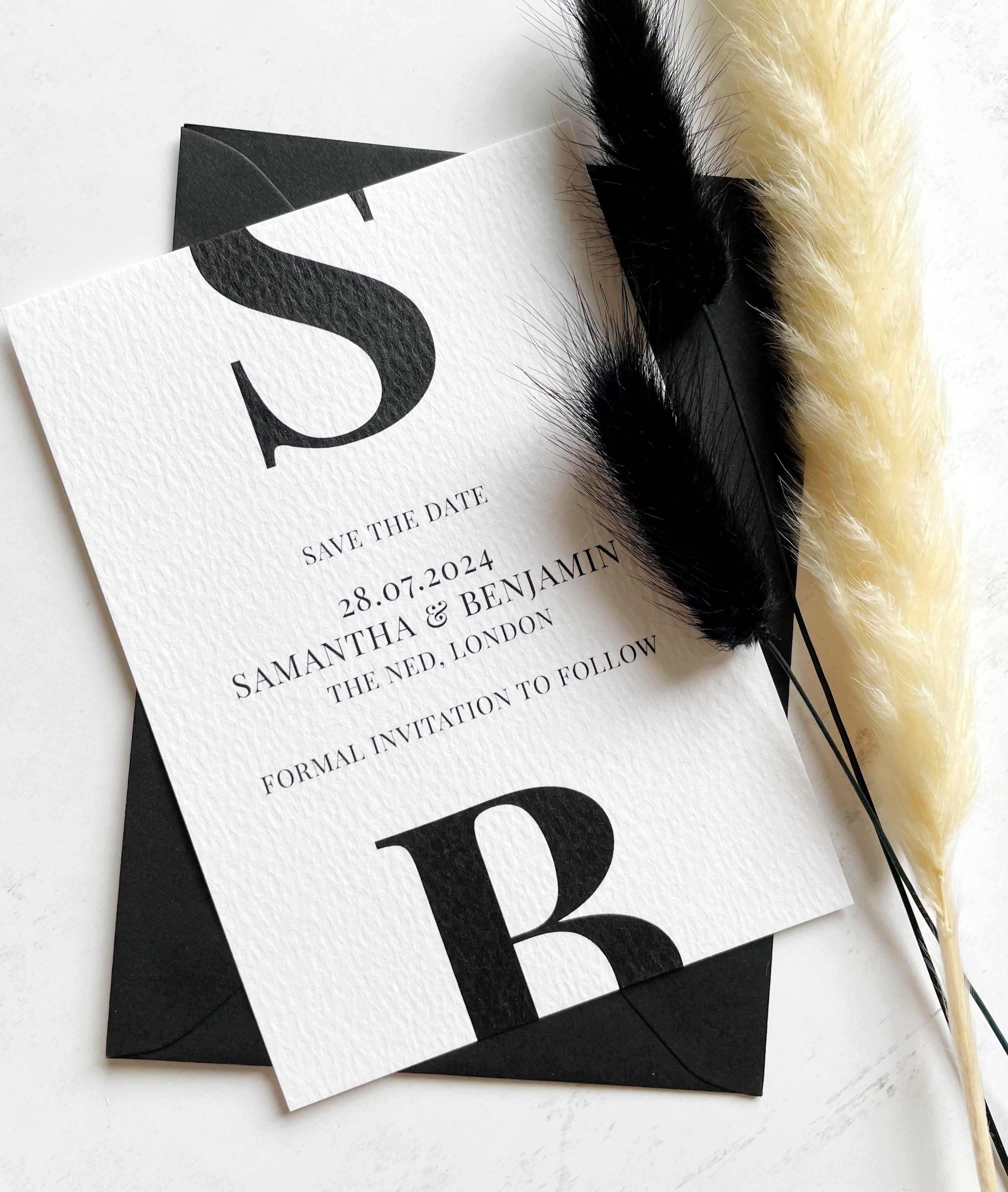 Personalised High-Quality Save the Dates UK | Forever Paper Co.