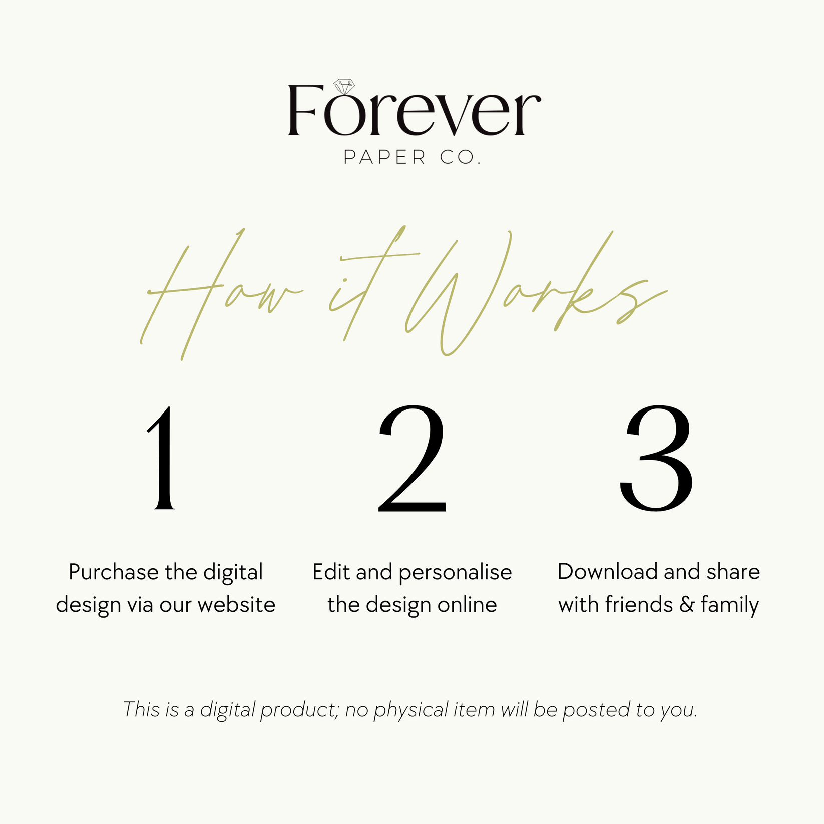 Calypso Digital Wedding Invitation | E-Invite | Modern & Romantic ...