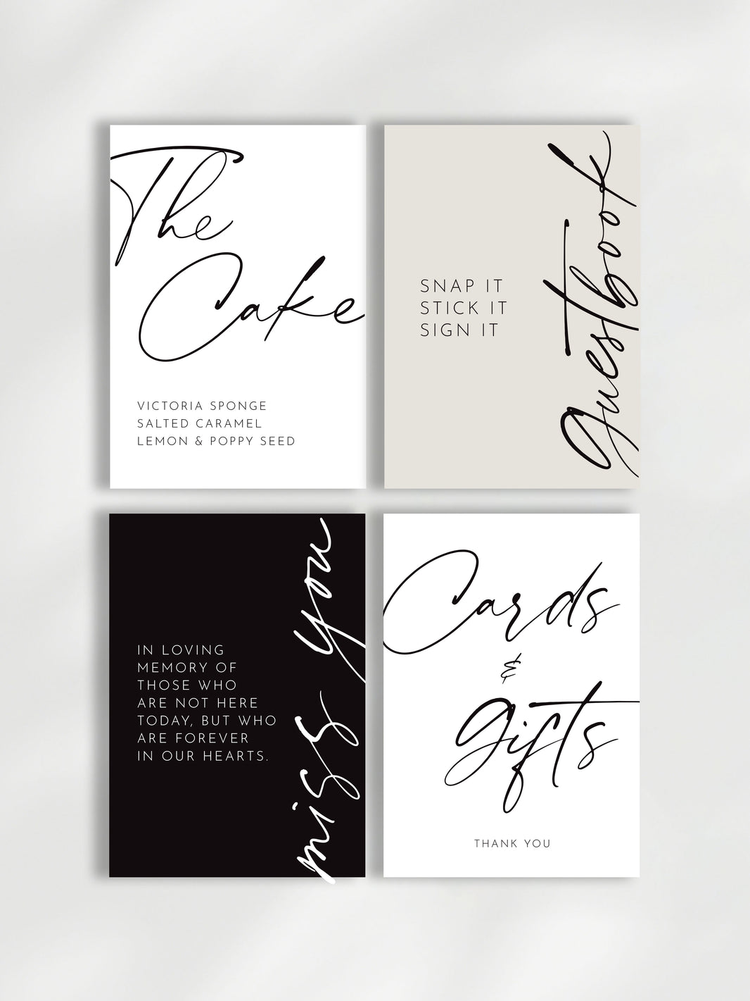 Small Signage – Forever Paper Co